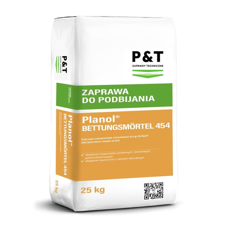 P&T Planol Bettungsmörtel 454 - zaprawa do kamienia naturalnego — Protym